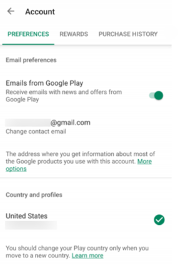How to Change Country in Google Play Store