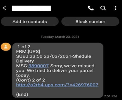 UPS Text Scams to Watch Out For & How to Prevent Them