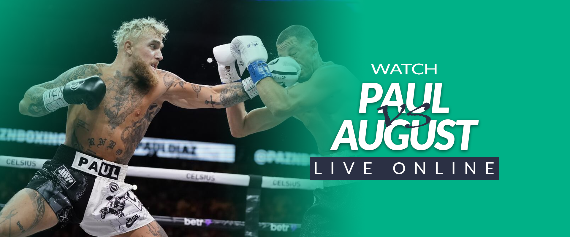 So sehen Sie Jake Paul vs. Andre August live online