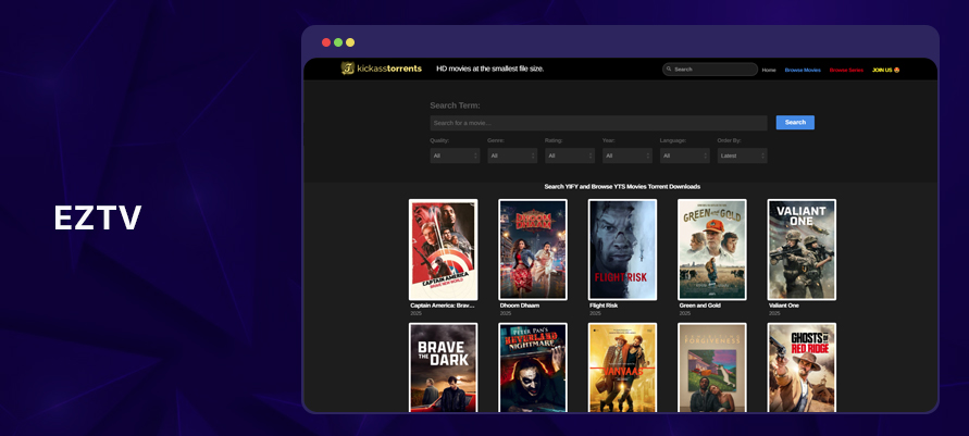 Kickass Torrents Alternatives for 2025 (100% Working)